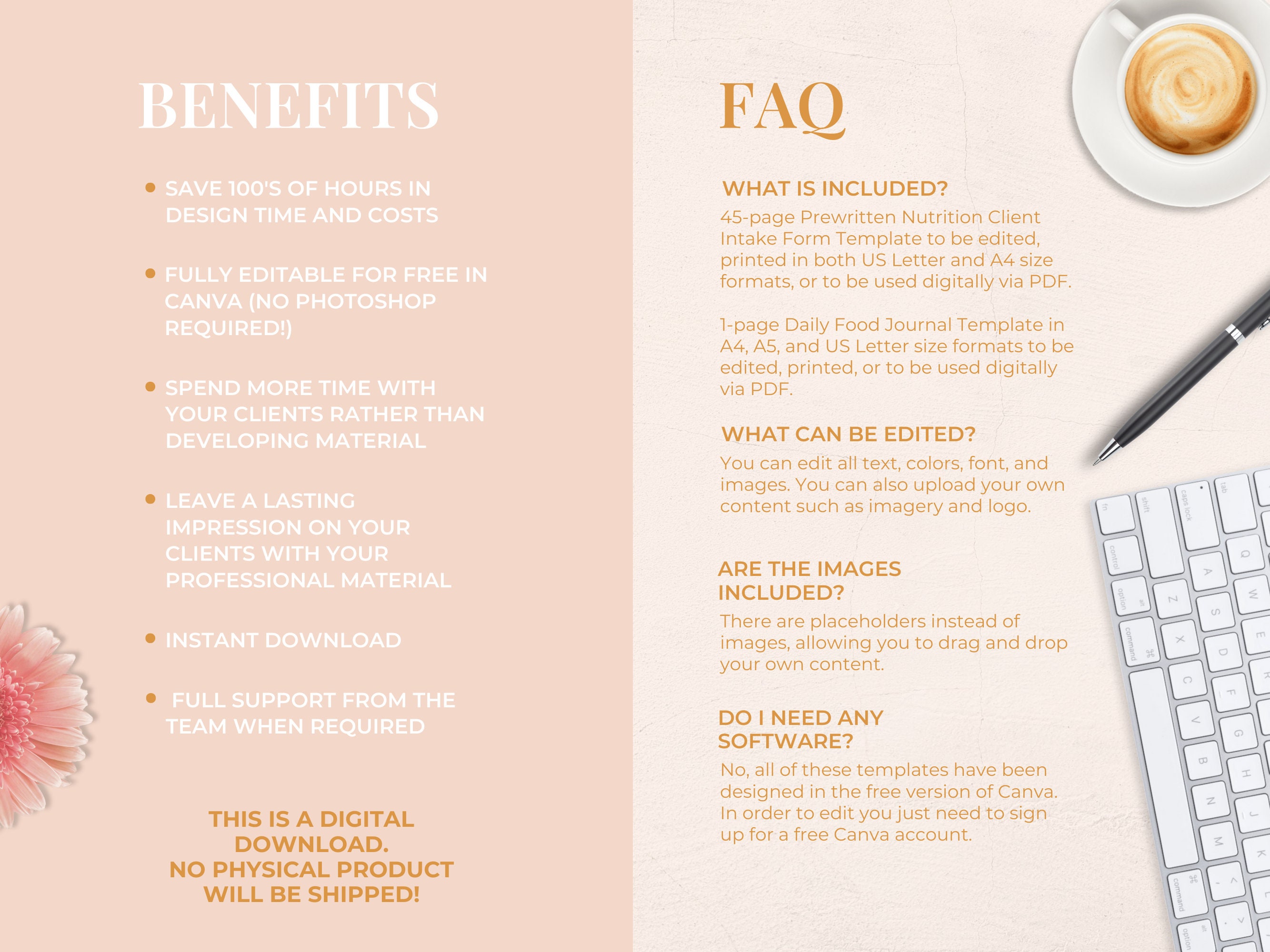 Nutrition Client Intake Form Nutrition Coach Template Intake Form ...