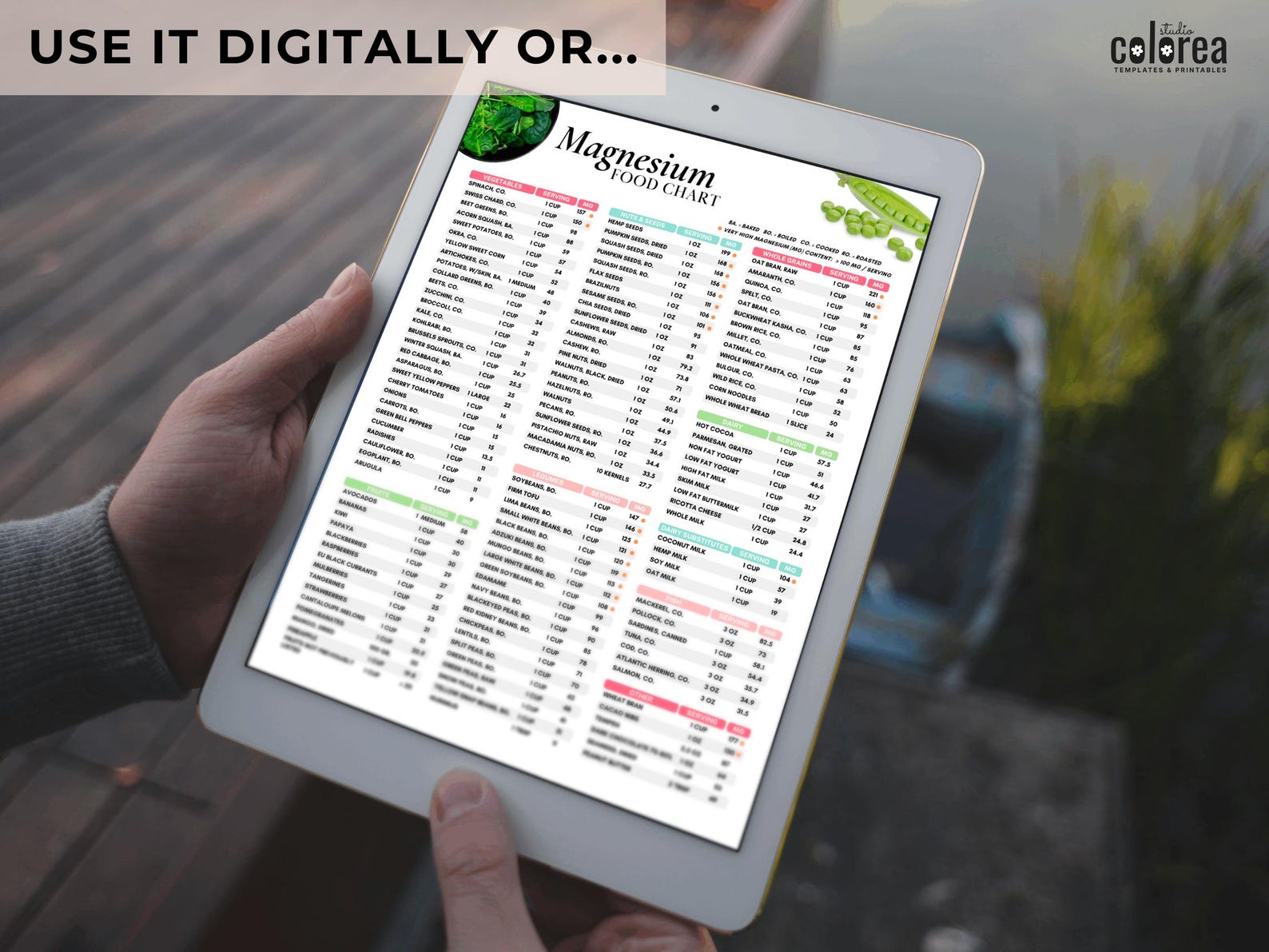 High Magnesium Food List | Magnesium Food Chart | Magnesium Food Guide ...