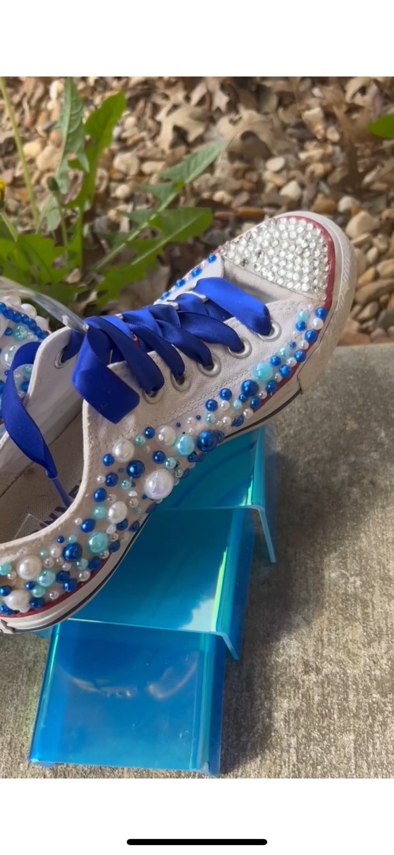 Sparkling Handmade Rhinestone Bling Converse: Super Cute Custom Kicks ...