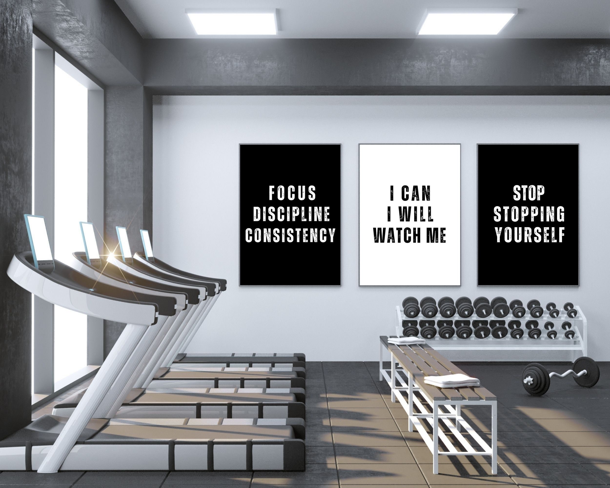 Focus Discipline Consistency | I Can I Will Watch Me | Stop Stopping ...