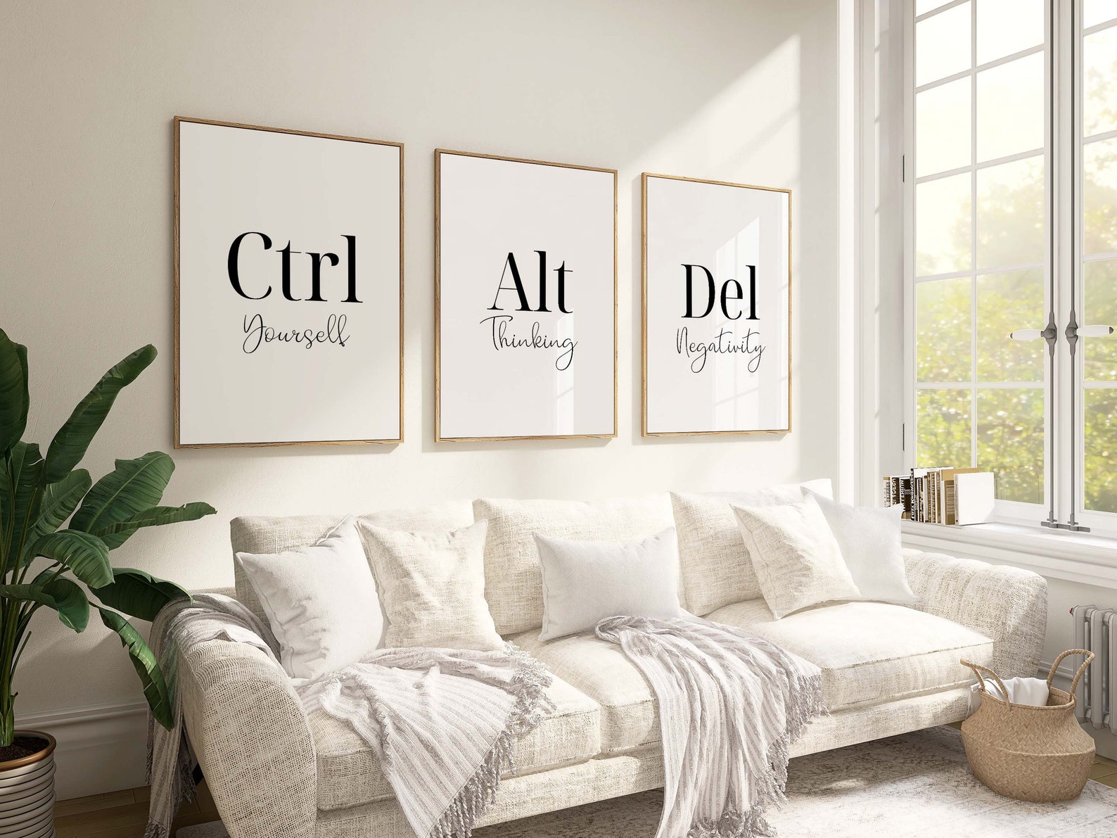 Ctrl, Alt, Del | Printable Wall Art | Motivational Decor for Office ...