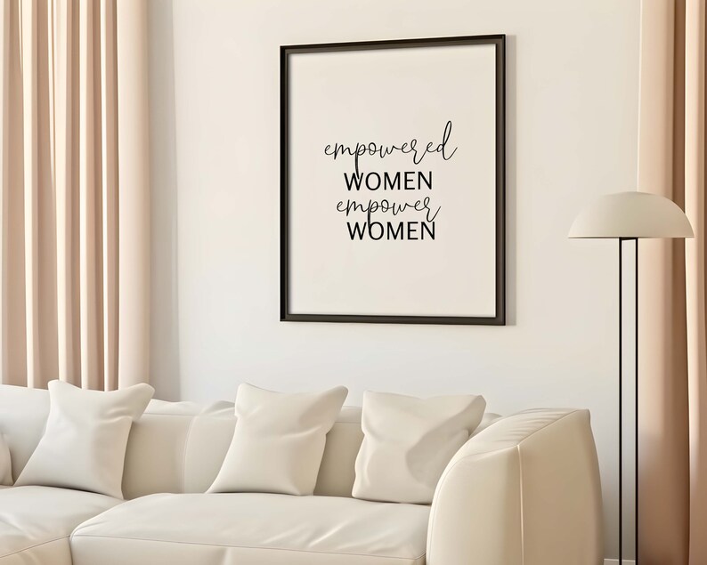 Empowered Women Empower Women | Printable Wall Art | Boss Lady | Girl ...