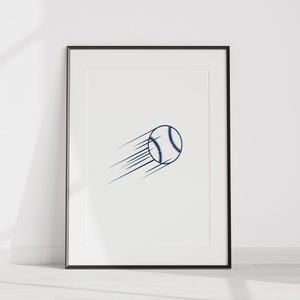 Baseball Images | Printable Wall Art | Nursery Decor | Sports Themed ...