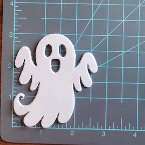 EVA Glitter Foam Friendly Ghost Cutout, Halloween Wreath Attachment ...