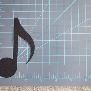 EVA Glitter Foam 8th Note Cutouts, Musical Wreath Attachment ...