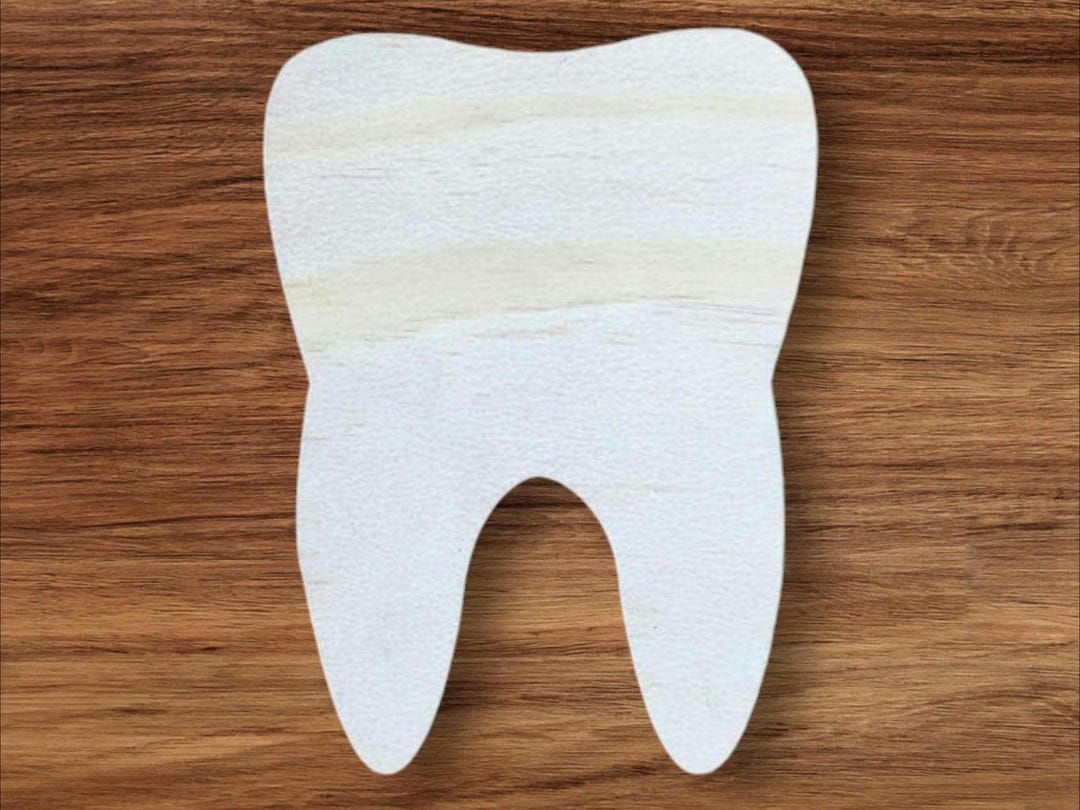 Wood Tooth Cutouts, Wreath Attachment Embellishment, Adorable Sign ...