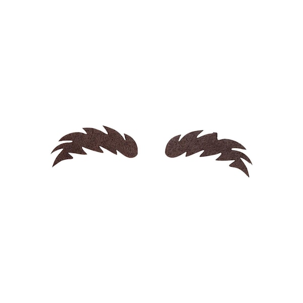 Felt Eyebrows - Etsy
