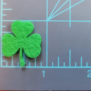 Felt Shamrock Wreath Attachments Embellishment,laser Cut 3-leaf Clover ...