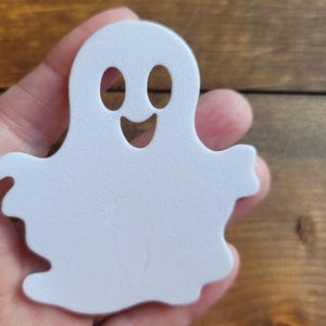 Lightweight Wreath Attachment Friendly Ghost Silhouette,lasercut ...