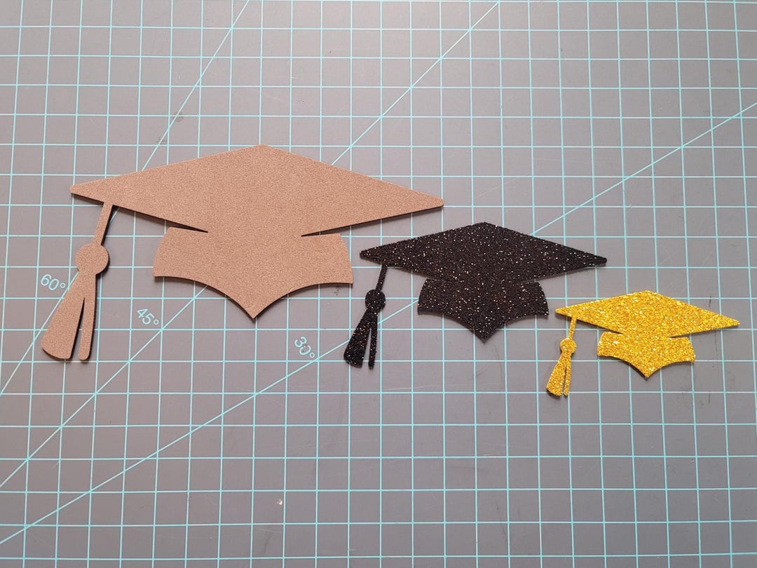 Cute EVA Glitter Foam Graduation Cap Applique,wreath Attachment ...