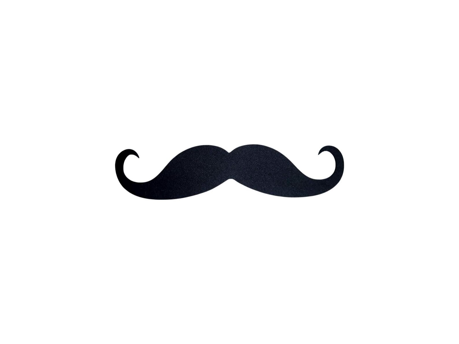 EVA Glitter FOAM Thin Handlebar Mustache Cutouts, Wreath Attachment ...