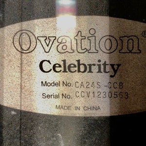 Happy Day Mosaic Ovation Celebrity Guitar - Etsy