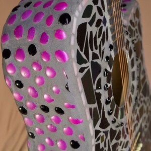 Swan Song Playable Mosaic Guitar - Etsy