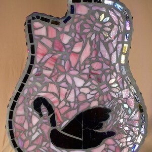 Swan Song Playable Mosaic Guitar - Etsy