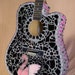 Swan Song Playable Mosaic Guitar - Etsy