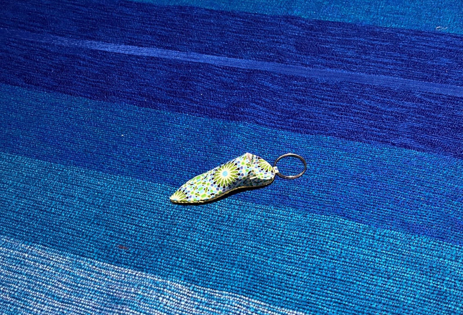 Moroccan Babouche Keychain, Artisanal, Handmade, Authentic Handcrafted ...