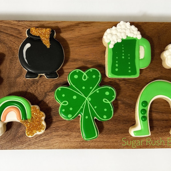 St Patricks Day Cookies - Etsy
