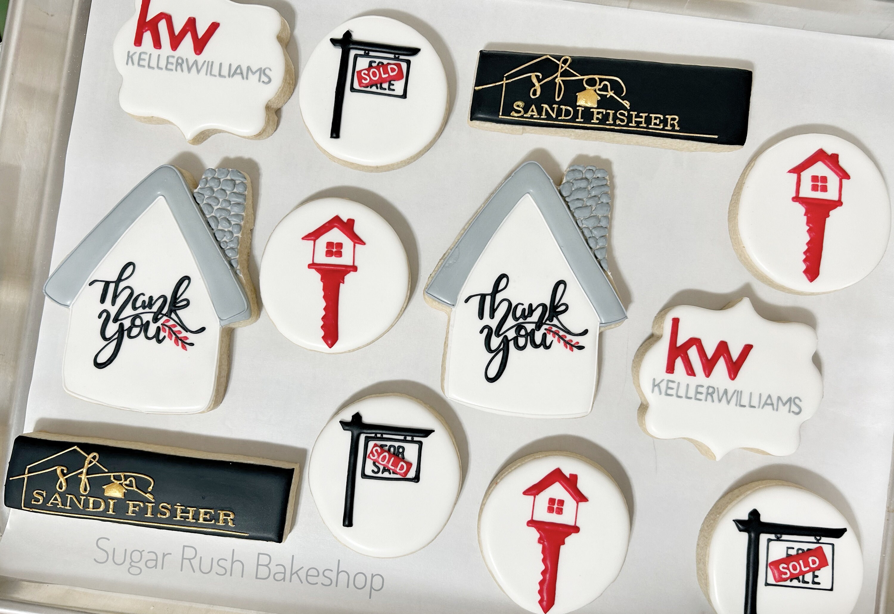 Realtor Cookies One Dozen Cookies Thank You Realtor - Etsy