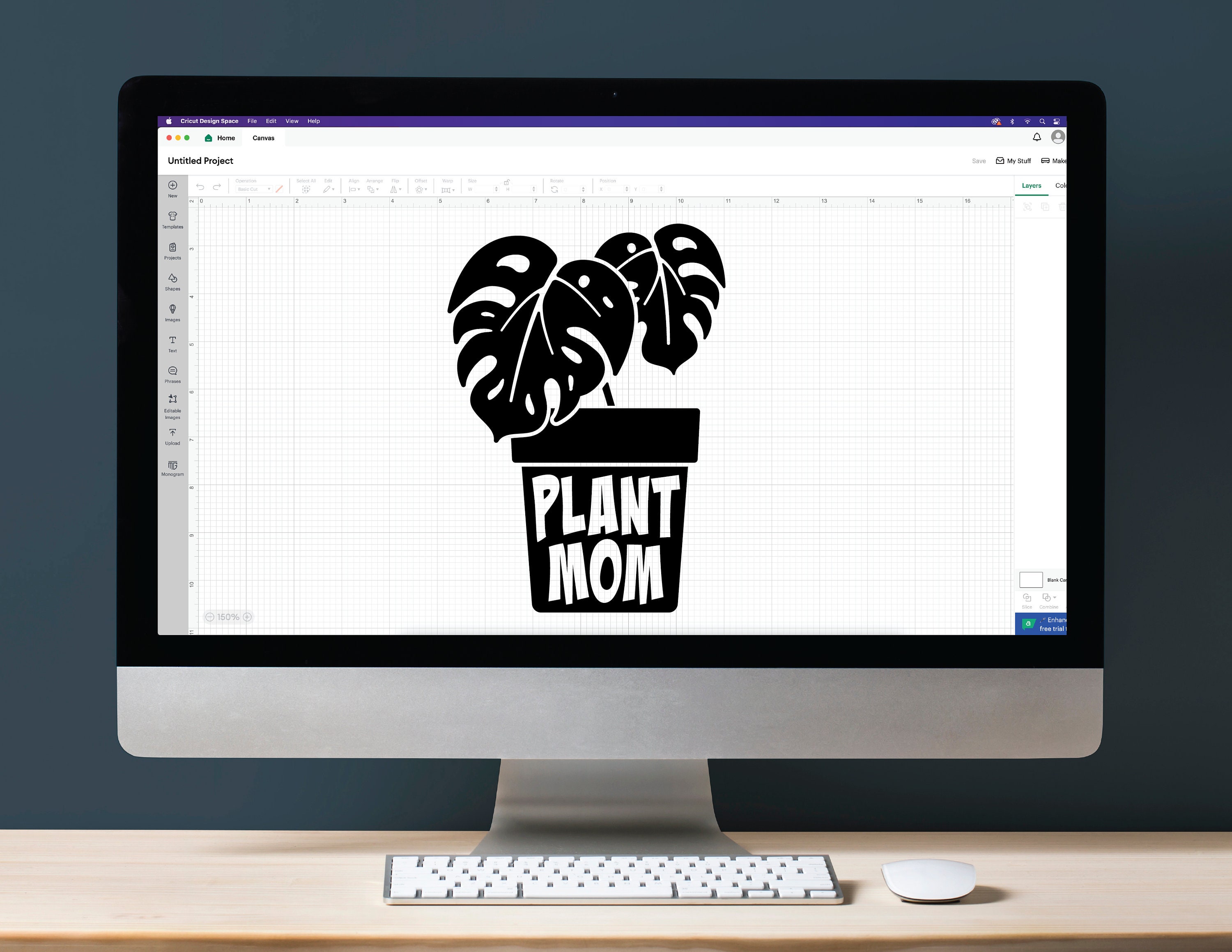 Plant Mom | Monstera SVG | Plant SVG | SVG Files for Cricut | Botanical ...