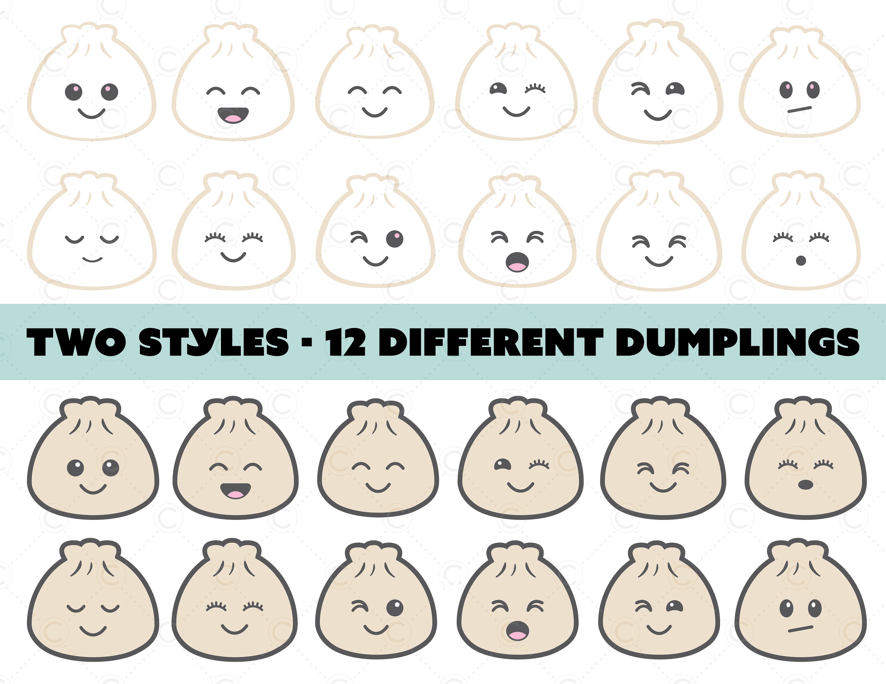 Grandma's Little Dumplings SVG | Grandma PNG | Cute Dumpling Design ...