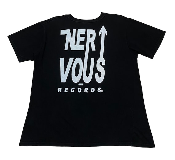 Rare Vintage Rapper Hip Hop Nervous Records T-shirt 2… - Gem