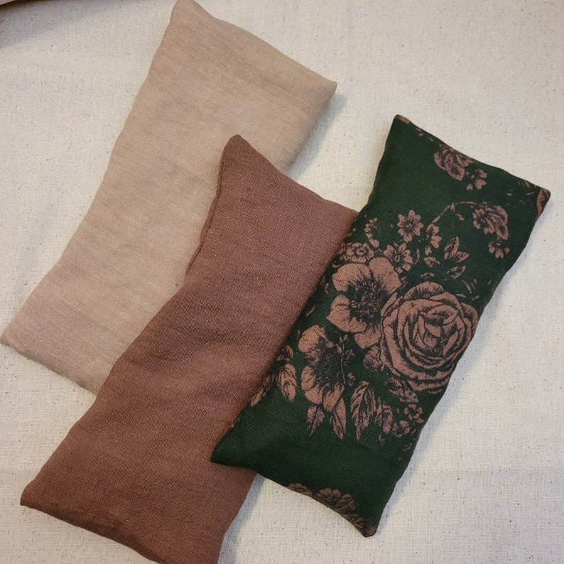 Linen Organic Eye Pillow - Etsy