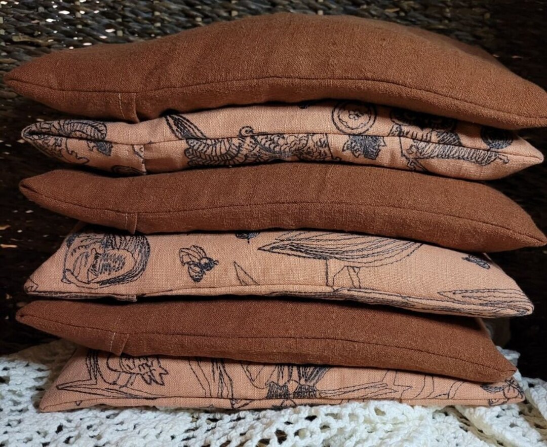 Herbal Microwave Heating Pad, Eye Pillow, Yoga Pillow, Hot/cold Therapy ...