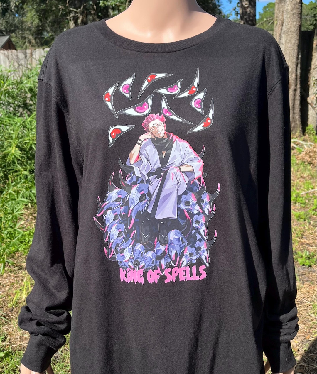 Sukuna JJK Men’s/womens Sweatshirt, Jujutsu Kaisen Merch, JJK Merch ...