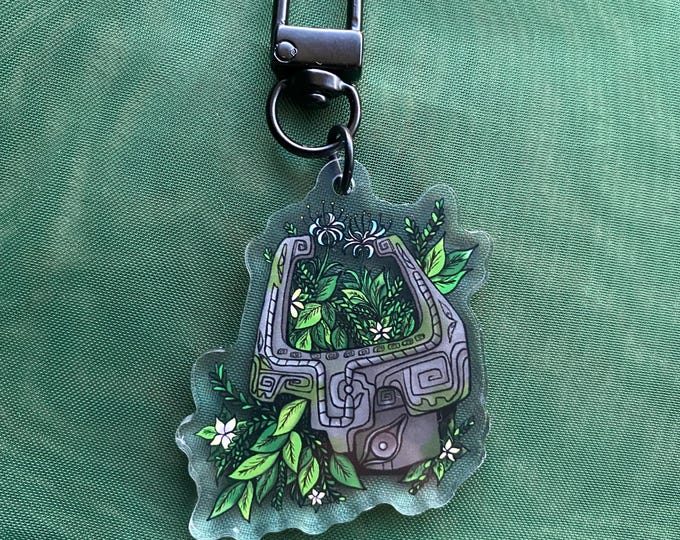 Zelda Twilight Princess: Midna’s Garden 2” Acrylic Charm Keychain - Etsy