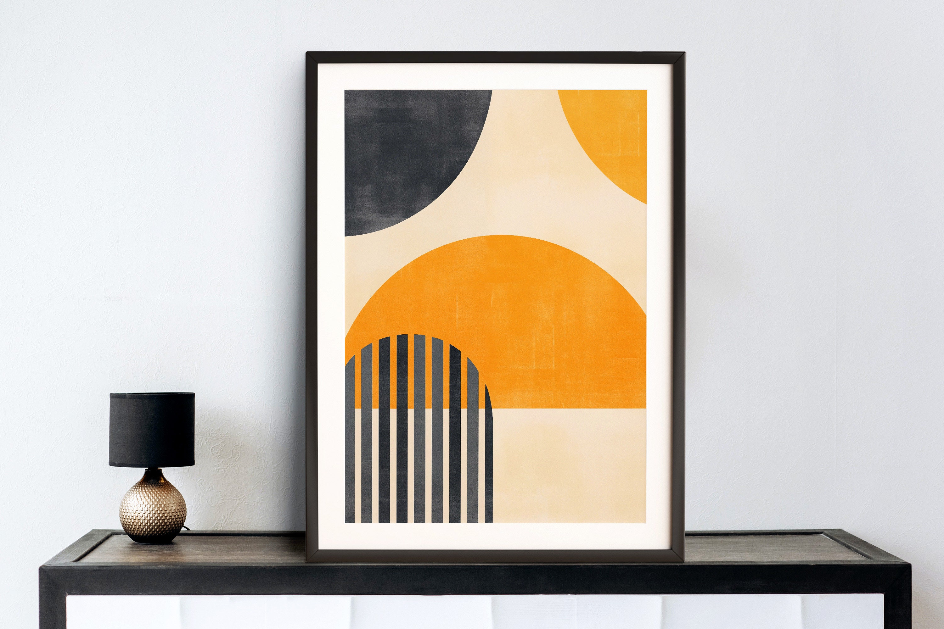 Hygge Printable Fun Quirky Wall Decor MCM Art Download in Muted Colors ...