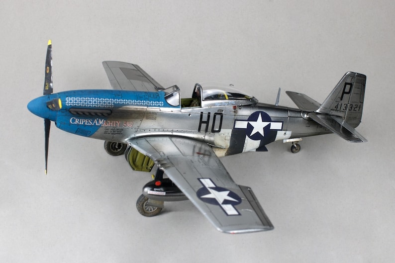Mustang P-51D 1/48 Scale – Built and Pro Painted Aircraft Scale Model ...