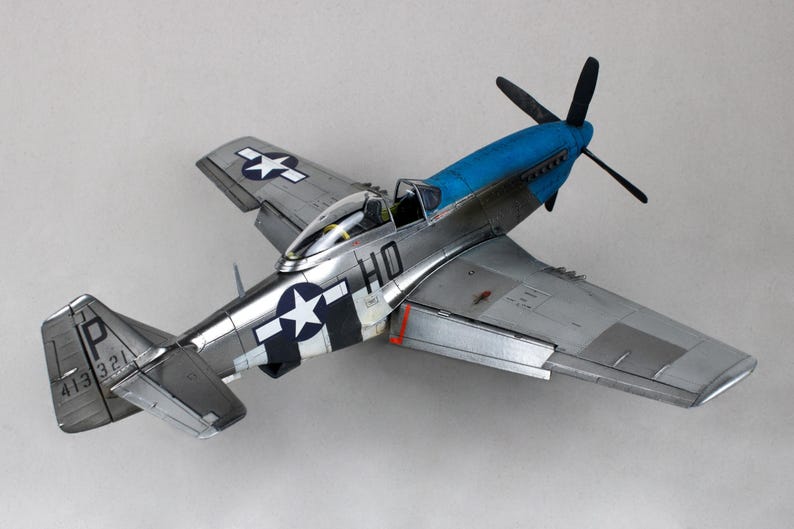 Mustang P-51D 1/48 Scale – Built and Pro Painted Aircraft Scale Model ...