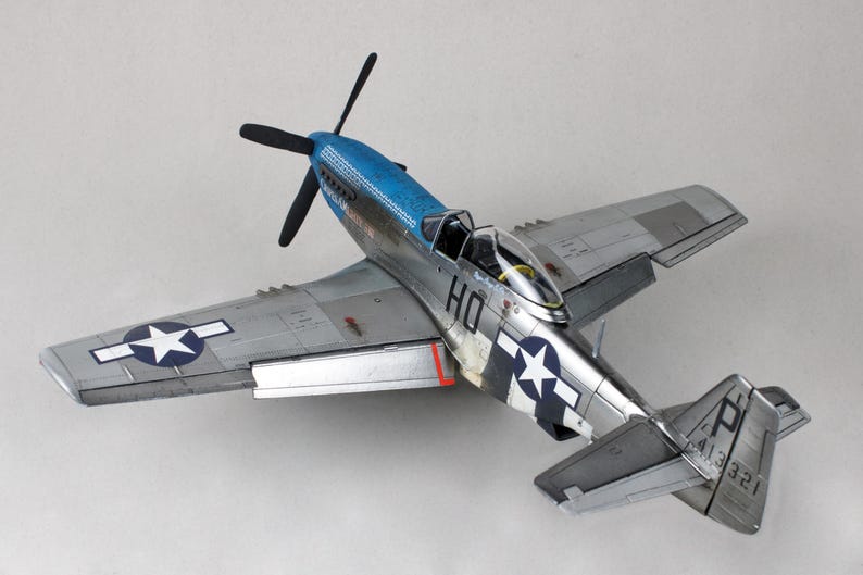 Mustang P-51D 1/48 Scale – Built and Pro Painted Aircraft Scale Model ...