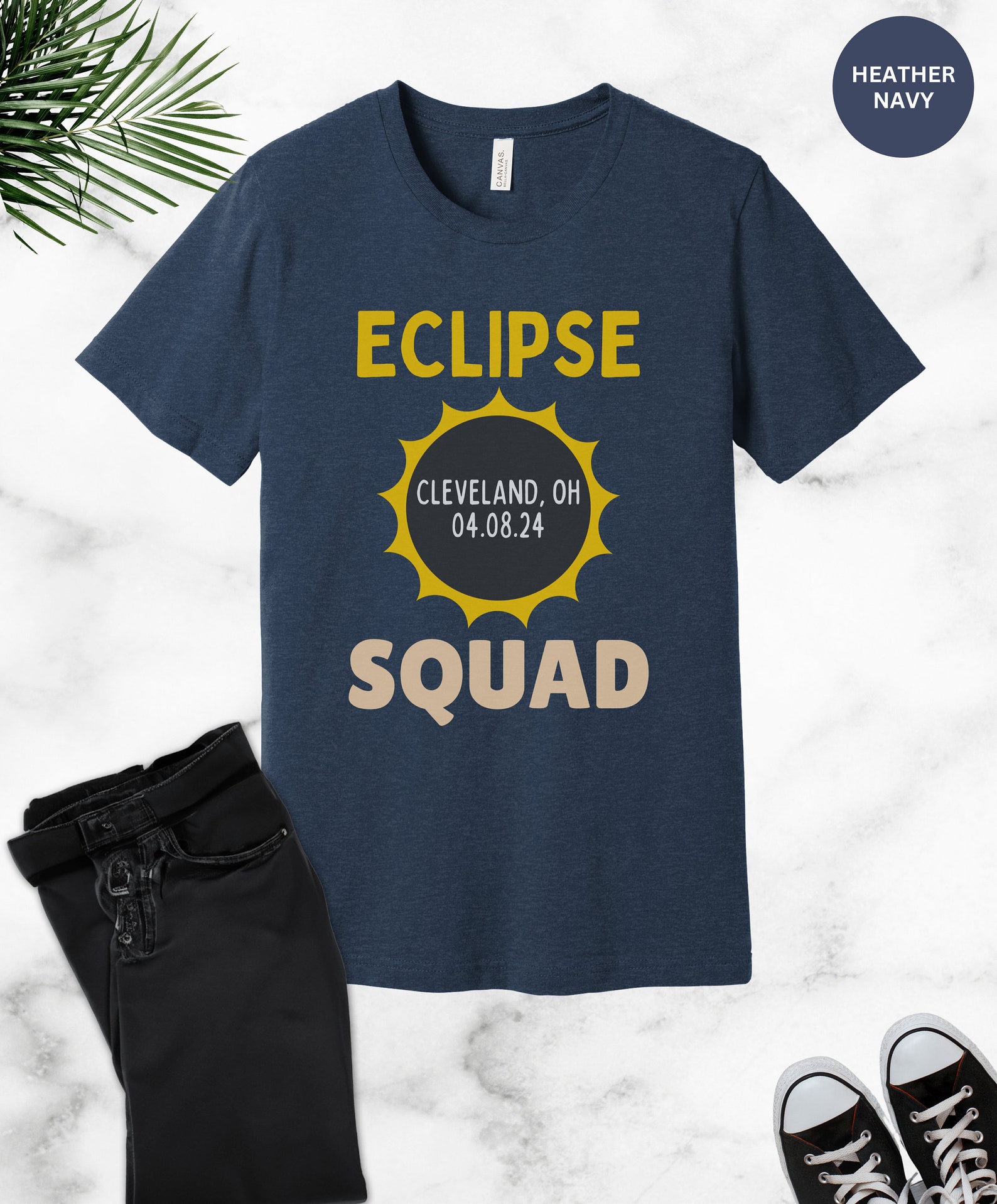 Total Eclipse 2024 Ohio Shirt, Solar Eclipse Squad Tshirt, Solar Eclipse Souvenir Gift, April 8 ...
