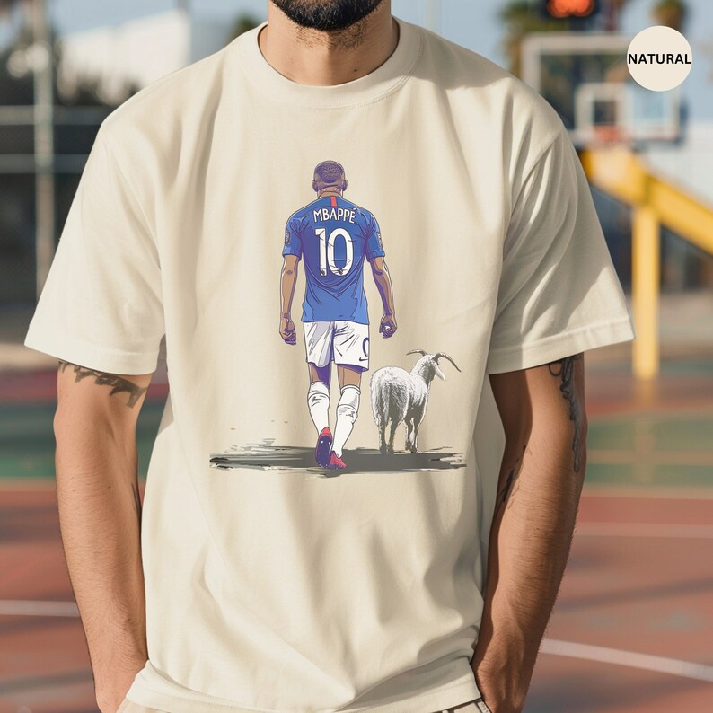 Kylian Mbappe Goat Shirt, Kylian Mbappe Shirt, Kylian Mbappe Tshirt ...