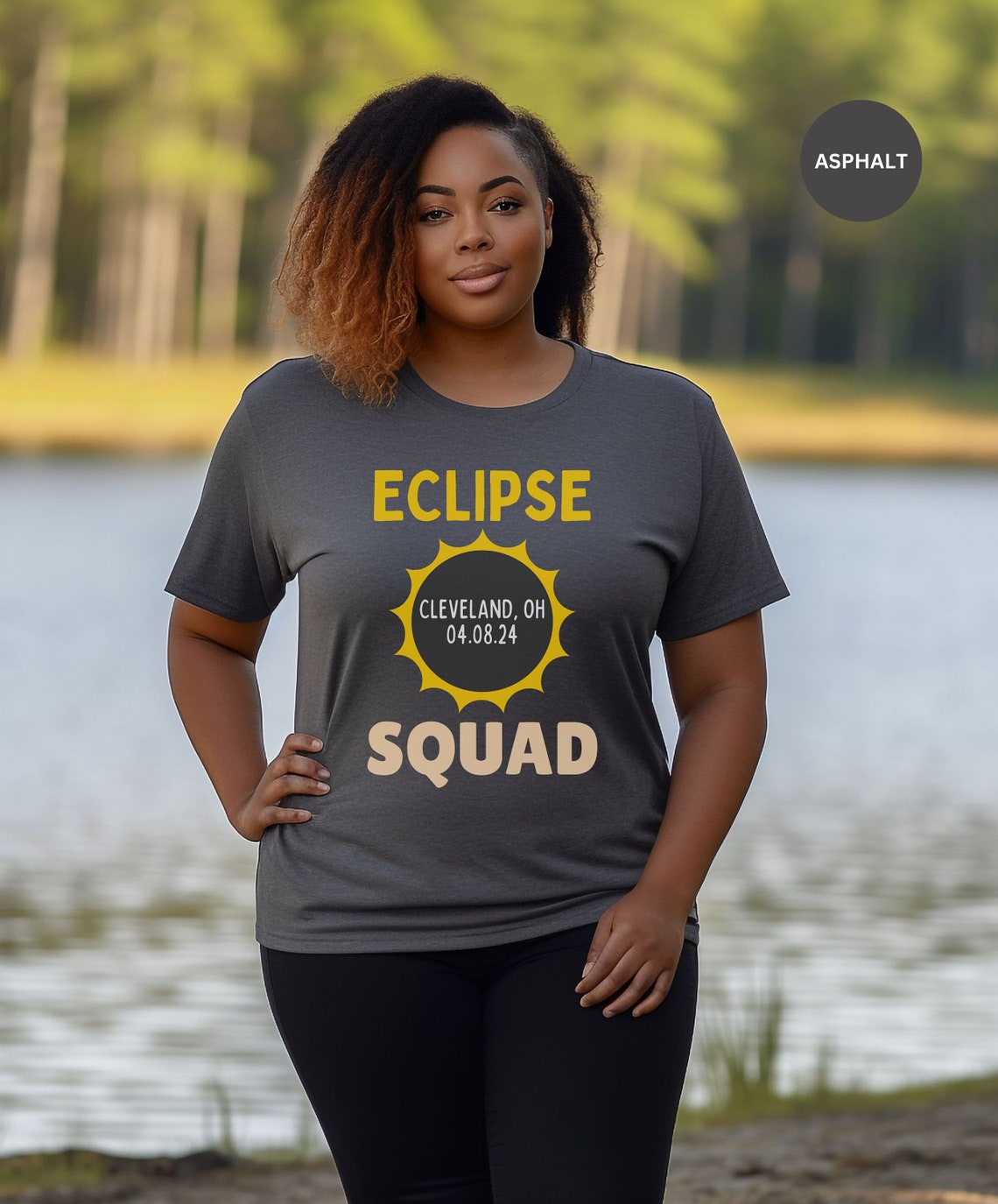 Total Eclipse 2024 Ohio Shirt, Solar Eclipse Squad Tshirt, Solar Eclipse Souvenir Gift, April 8 ...