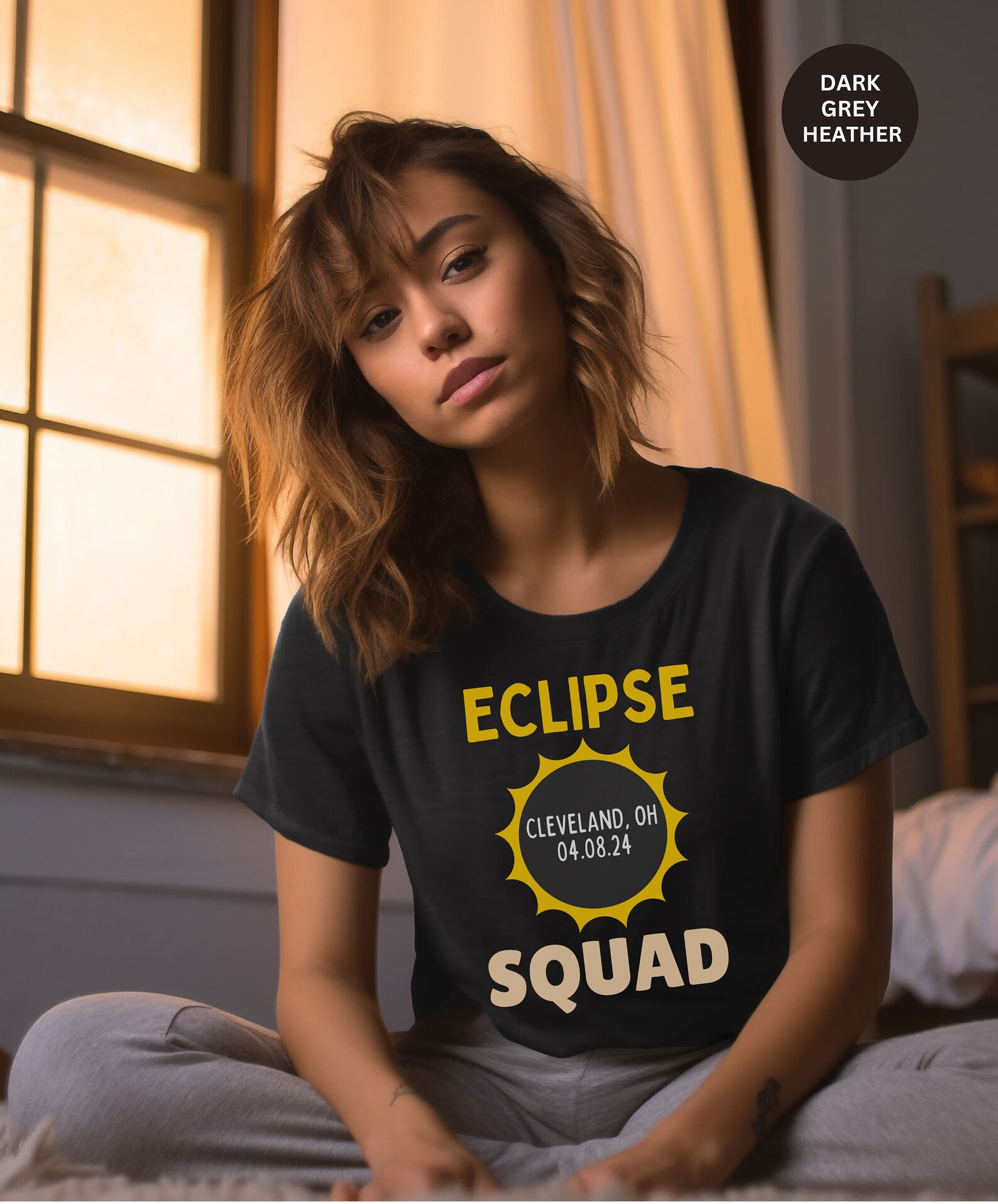 Total Eclipse 2024 Ohio Shirt, Solar Eclipse Squad Tshirt, Solar Eclipse Souvenir Gift, April 8 ...
