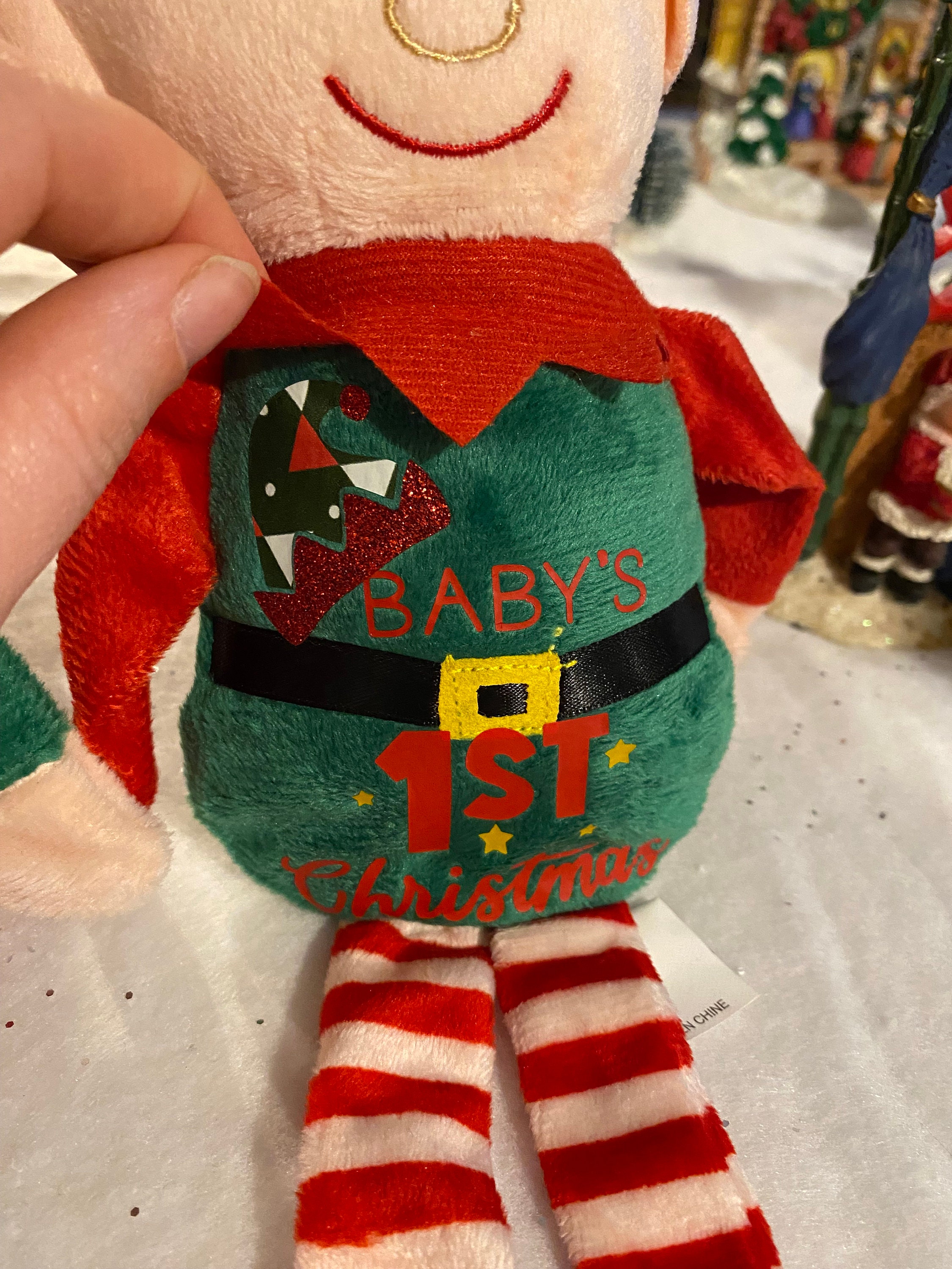 Babies First Christmas Elves Boy and Girl - Etsy