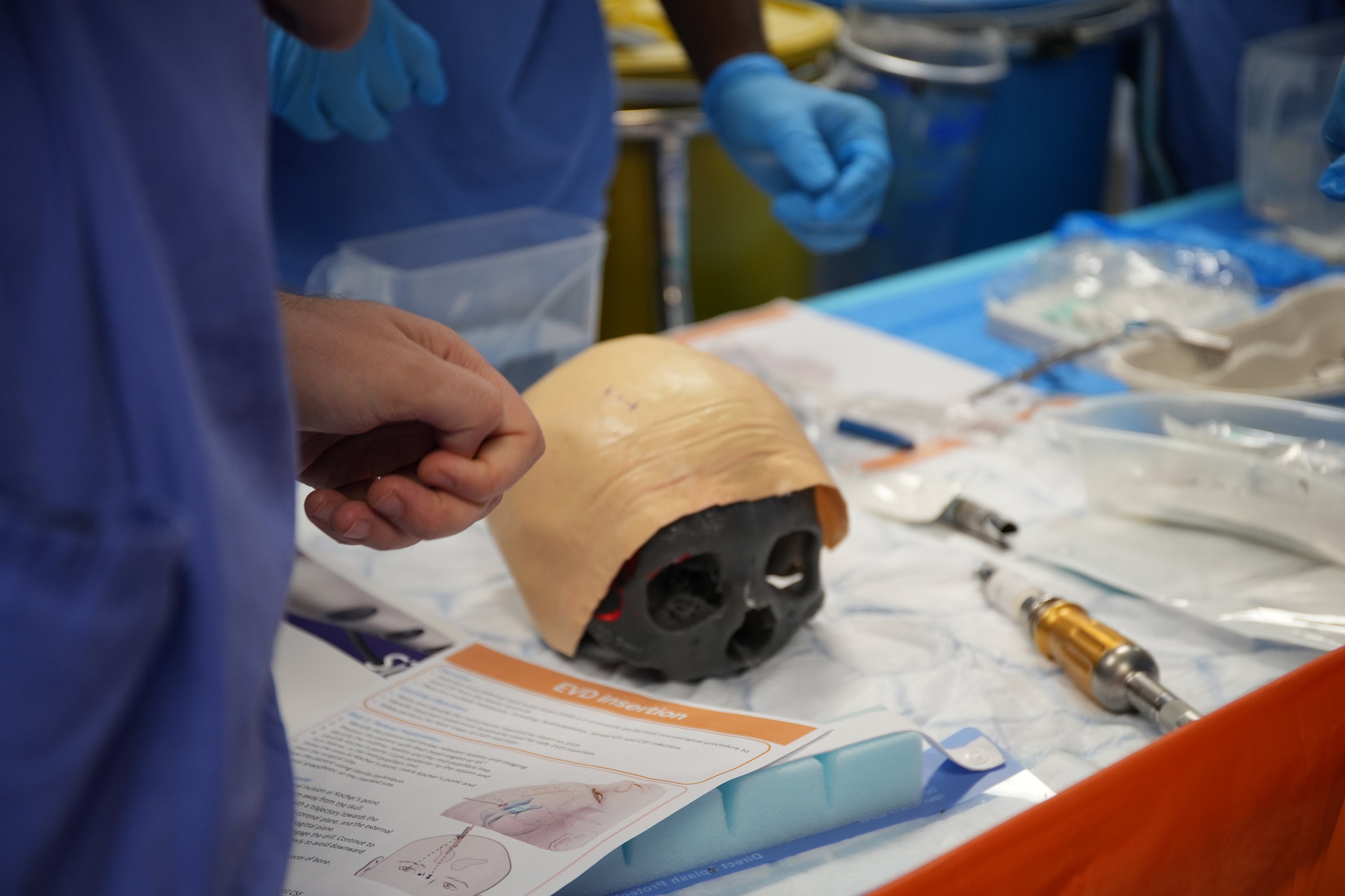 EVD Shunt Surgical Training Model for Neurosurgeons. - Etsy