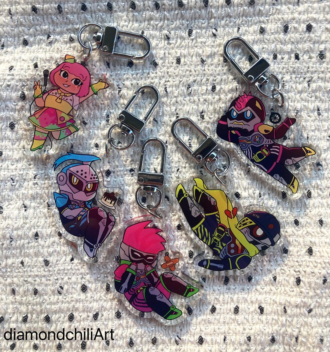 Kamen Rider Ex-aid Keychains - Double-sided Acrylic Keychains - Kamen ...