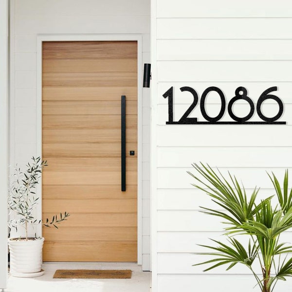 Mid Century Modern House Numbers - Etsy