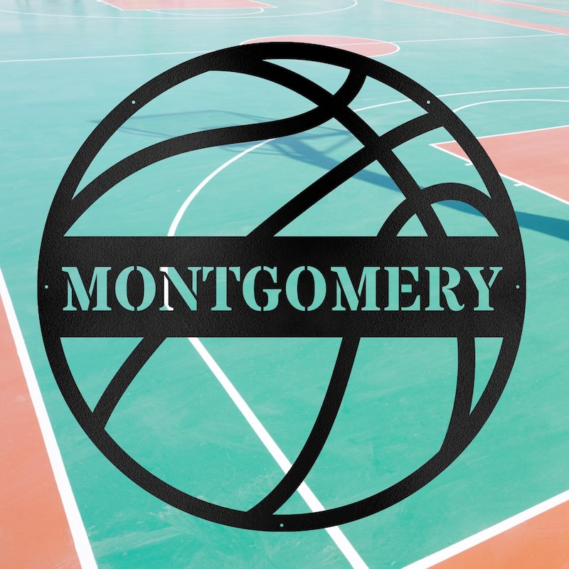 Basketball Sign - Etsy