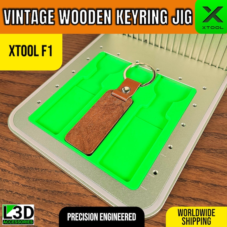 Xtool F1 Keychain Jig Bundle: 6 STL Files (digital Download) - Etsy