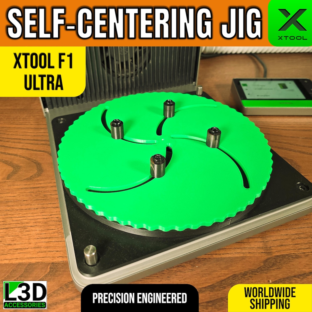 Xtool F1 Ultra | XL Self-centering Jig for Large Engraving Projects ...