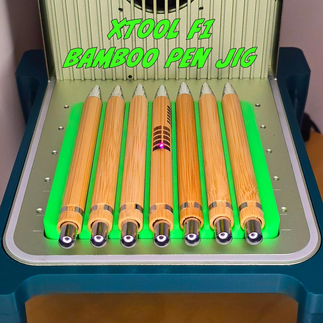 Precision Jig for Engraving Bamboo Pens Compatible With Xtool F1 fits ...