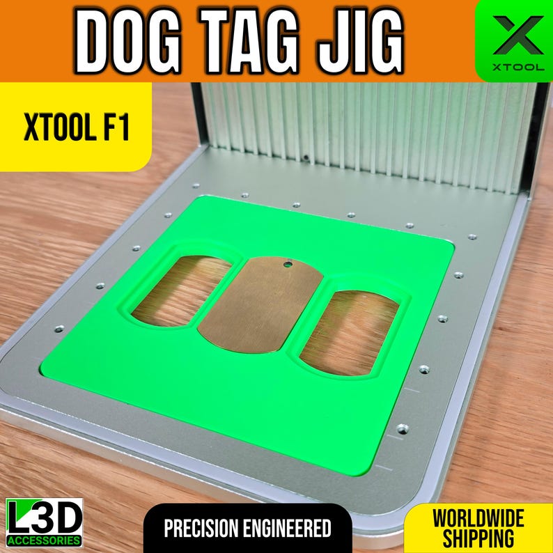 Xtool F1 Pen and Tag Jig Bundle: 6 STL Files (digital Download) - Etsy