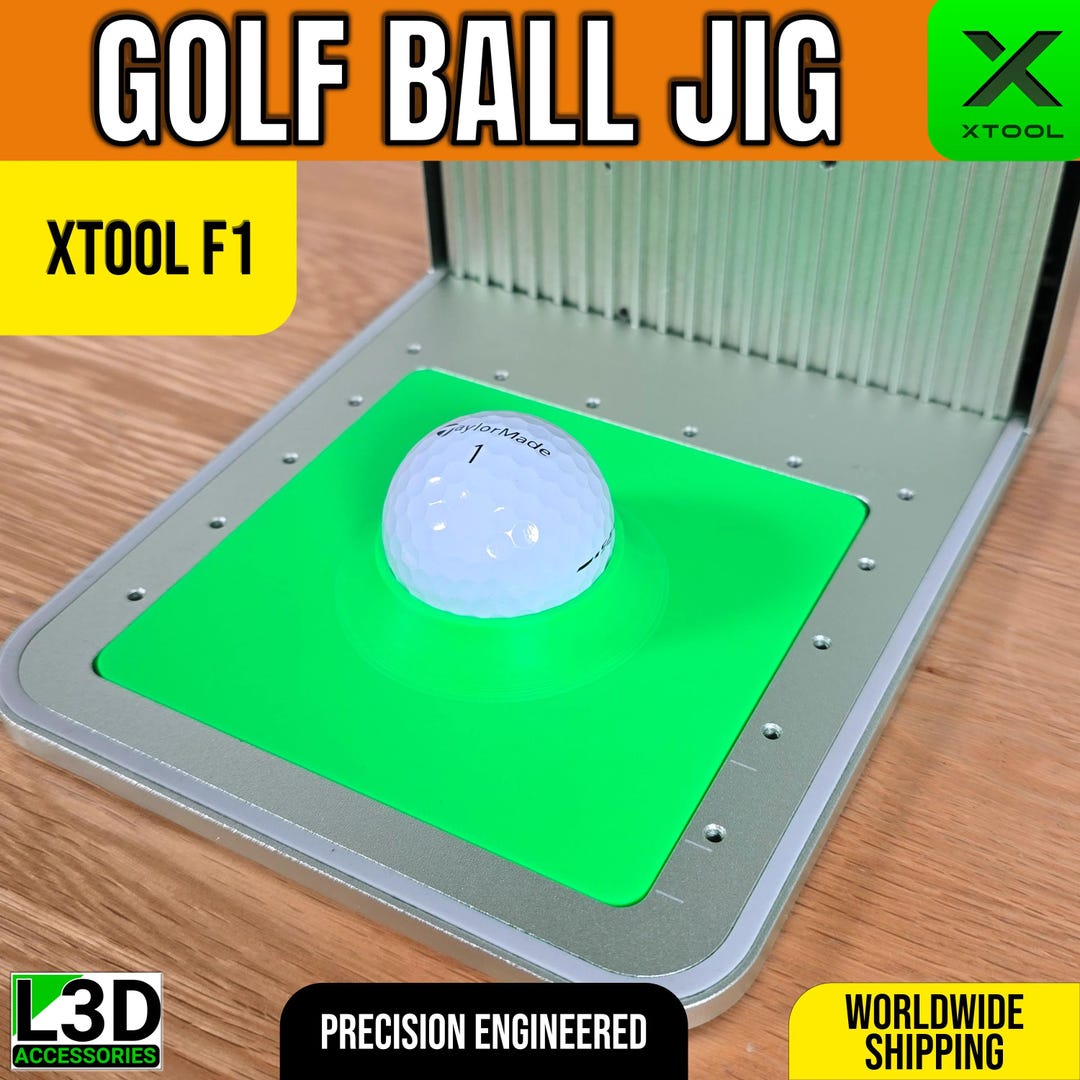 Golf Ball Jig | Xtool F1 & F1 Lite Engraving Holder - Etsy