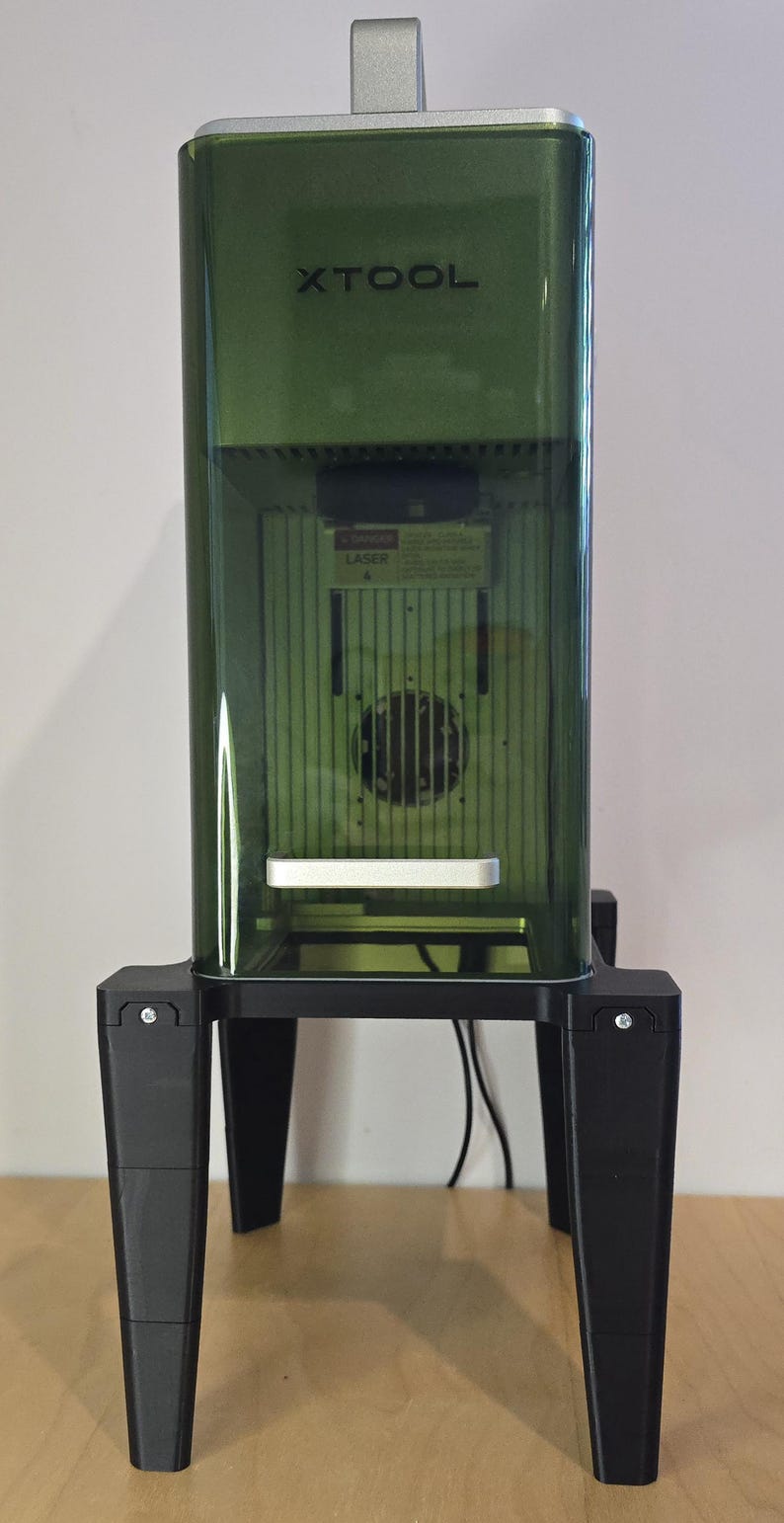 Digital Download | Xtool F1 & F2 Adjustable Riser Stand | Fully 3D Printable Laser Engraver ...