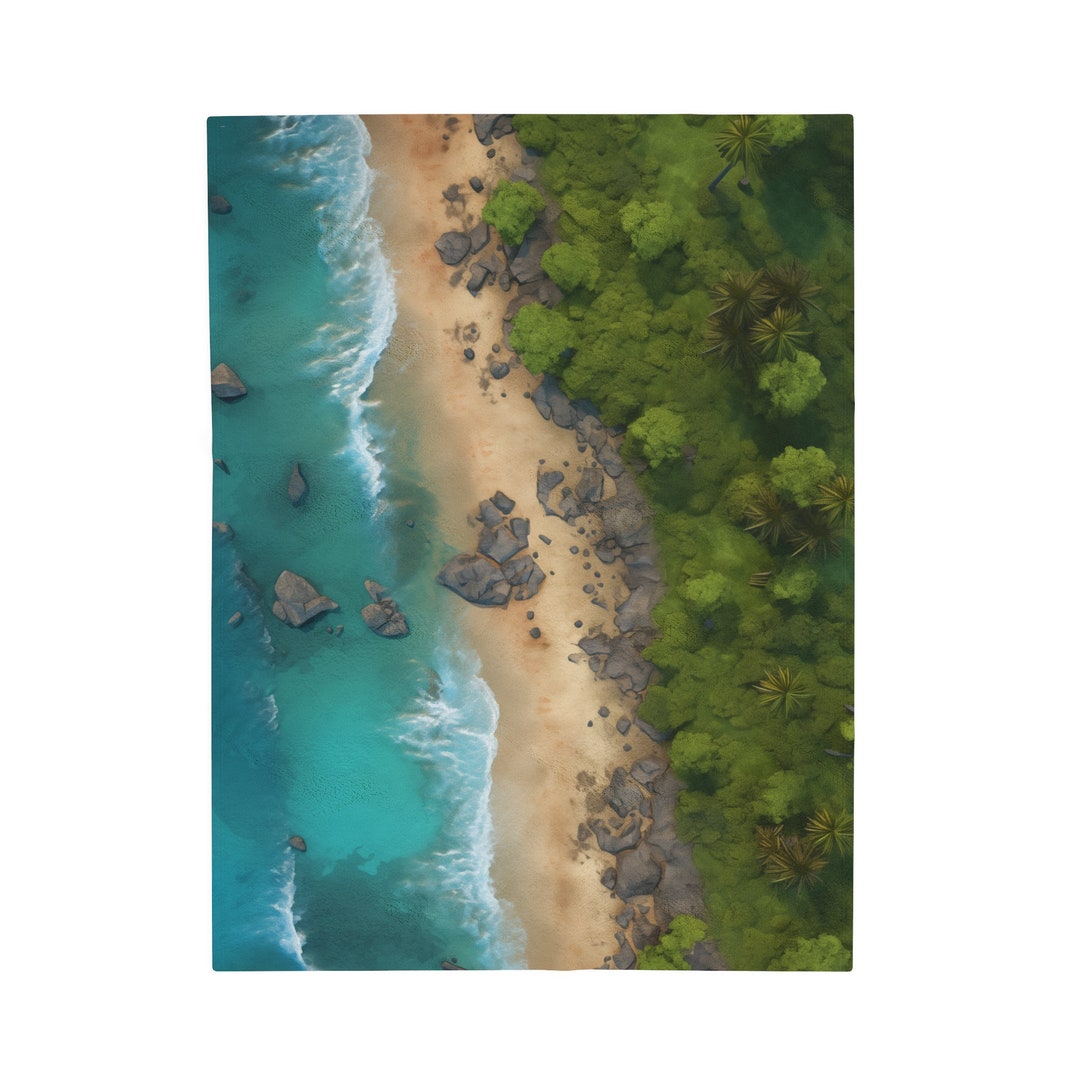 Warhammer Wargaming Battle Mat Beach Rocks 2x3 4x4 4x6 - Etsy