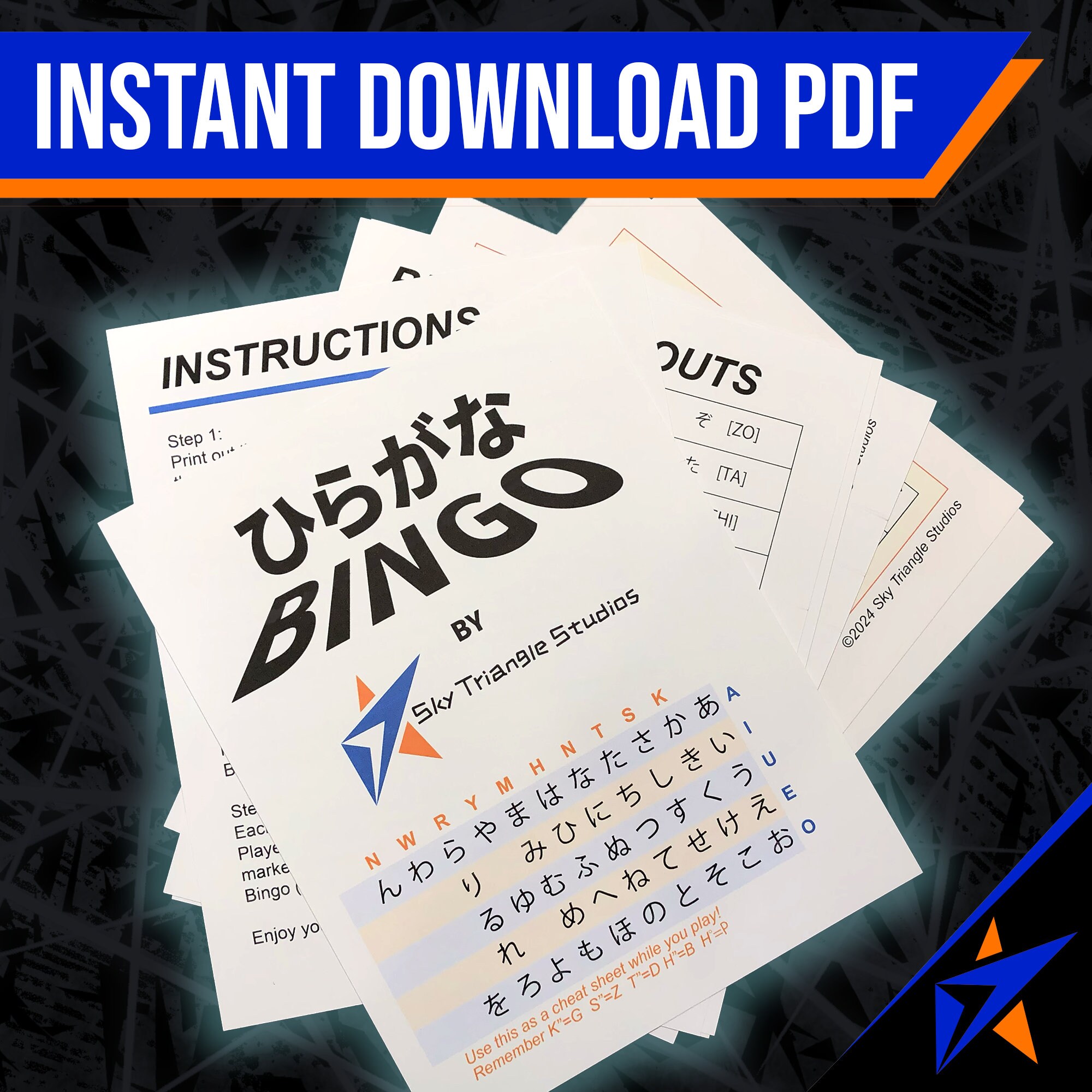 Learn Japanese Hiragana Digital Bingo Cards Foreign Language Learning ...